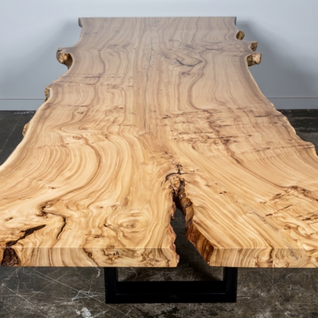 Reclaimed Elm Conference Table, 125" - City Trees Furniture